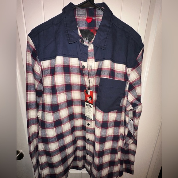 DRL ESSENTIALS | Shirts | Drl Essentials Long Sleeve Flannel Large ...
